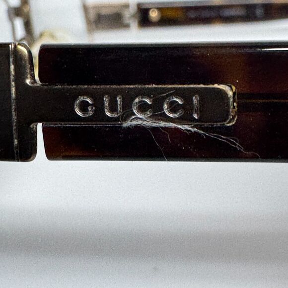 Gucci | Accessories | Gucci Gg 867 Nhw Brown Tortoise Eyeglasses Frames ...